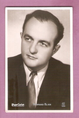 BLIER Bernard carte postale NB vintage CINEMA Ed .A.Noyer Ph. Roger ...