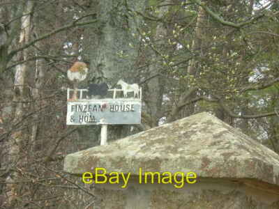Photo 6x4 Southeast entrance to Finzean estate The 'tree and livesto ...