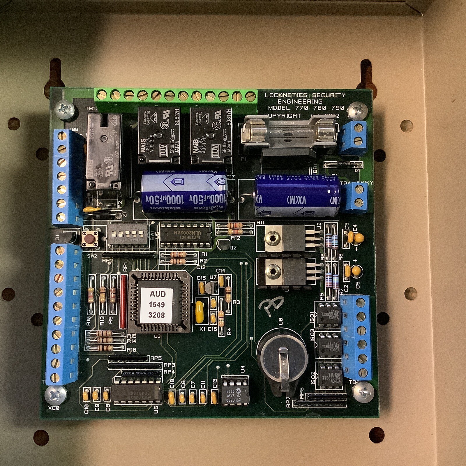 Locknetics Security Model 770 780 790 Series Code Controller KP77 ...