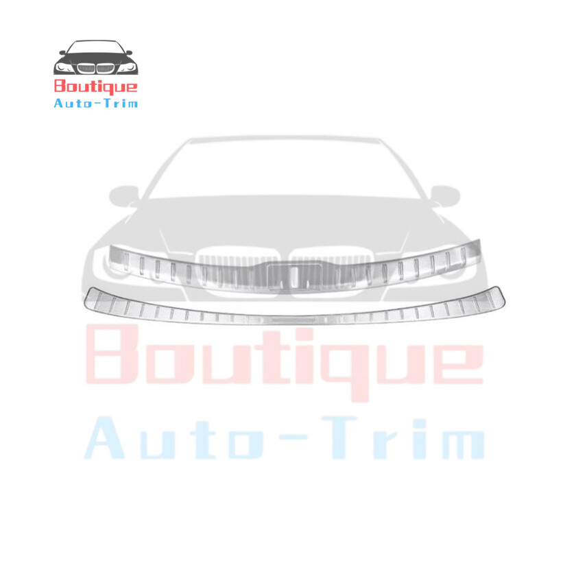 For Lexus RX 350 350h 500h 2023-2025 Silver Titanium Rear Bumper ...