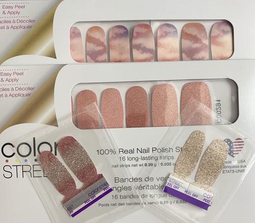 Painted Dawn & Cape Coral, Color Street Nail Strips Retired Bundle, $1 ...