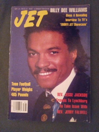 Jet Magazine / September 23 1985 / No Label / Billy Dee Williams ...