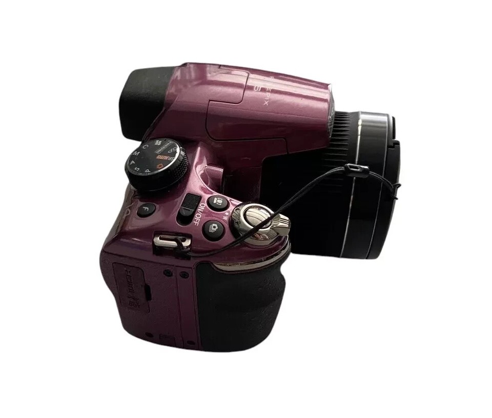 FUJIFILM FINEPIX S4080 ~ 14 MP 30x Zoom ~ DIGITAL CAMERA - Purple ...
