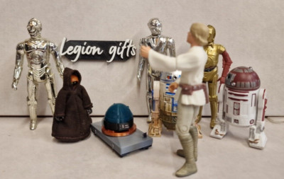 repo droid for vintage 2x-7kpr 3.75" potf Star Wars figure scene ...