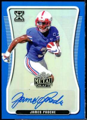 James Proche Rookie Card 2020 Leaf Metal Draft Prismatic Blue #BAJP1 | eBay