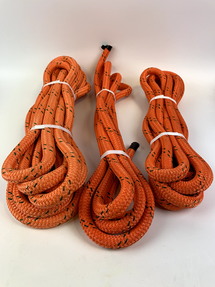 Pelican Rope Matador Bull Rope Double Braided Nylon Coated Orange 5/8 ...