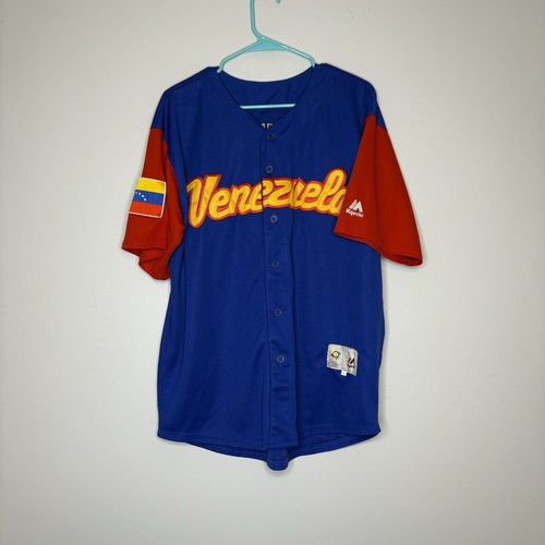Authentic Team Venezuela 2017 WBC World Baseball Classic Jersey White ...