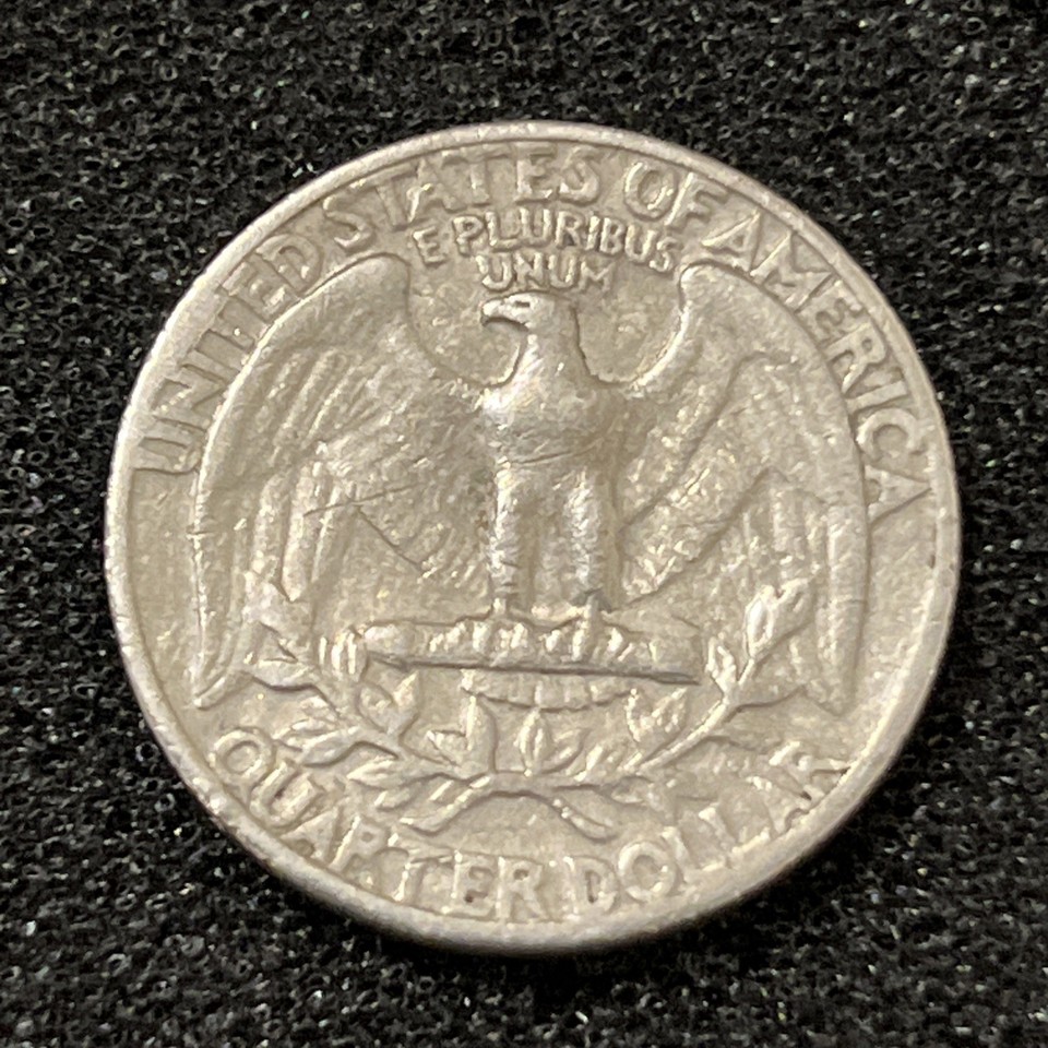 1965 Quarter No Mint Mark Error Liberty On The Rim United On Reverse ...