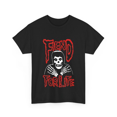 Misfits Fiend For Life T-shirt Full Size S-3XL | eBay
