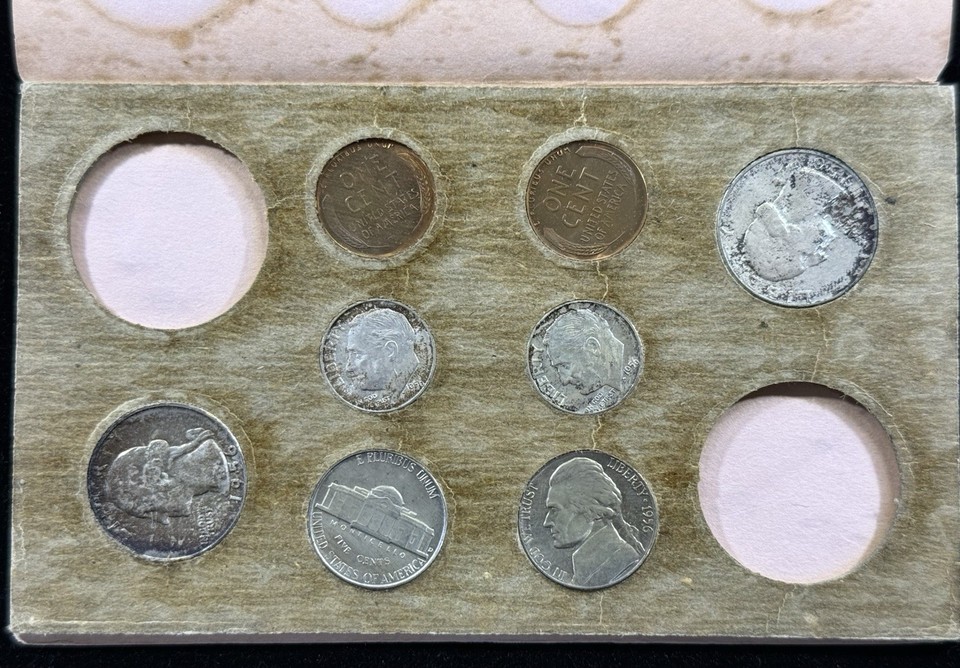 1956 U.S. Mint P&D Double Mint Set Item #872 | eBay
