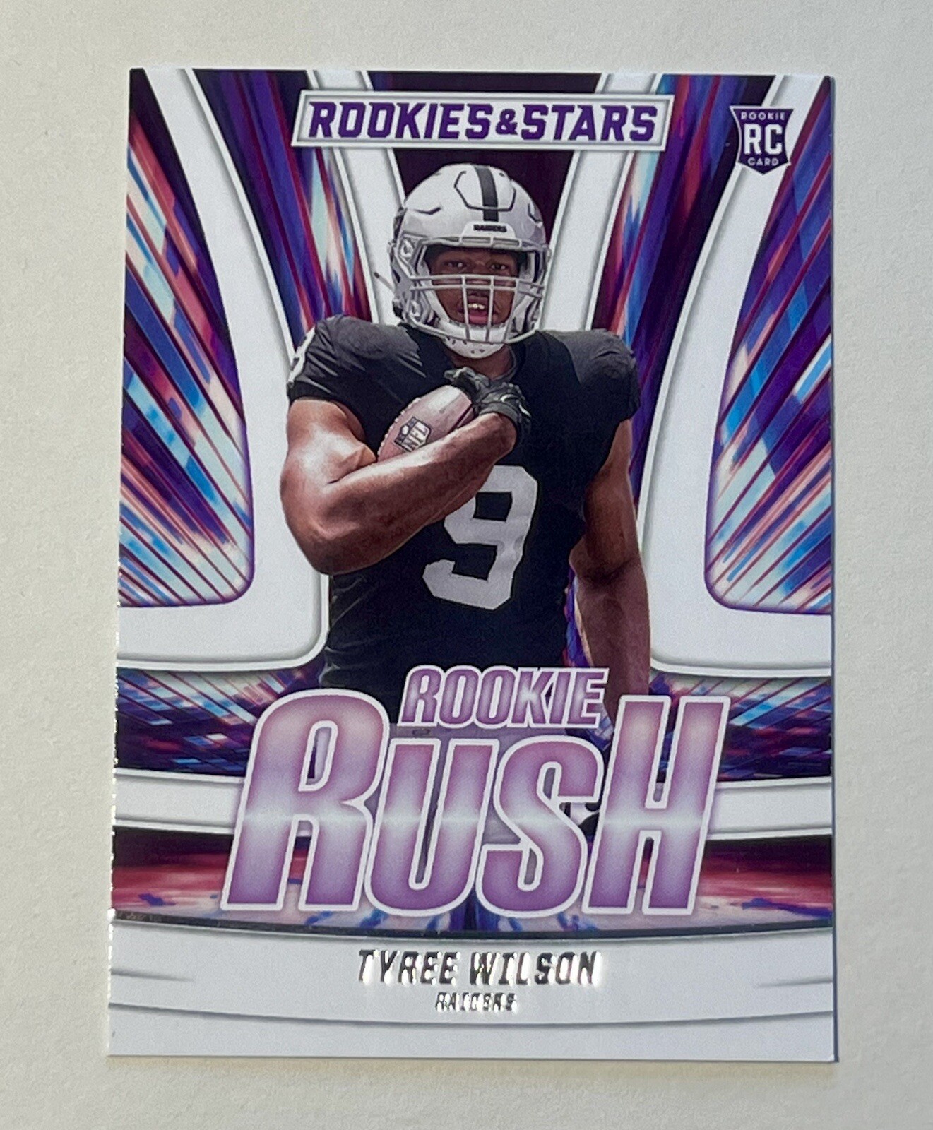 2023 Panini Rookies & Stars Tyree Wilson Rookie Rush #RR-17 Las Vegas ...