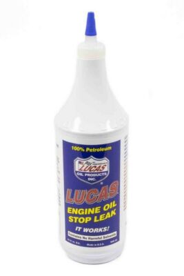Lucas Oil 10278 Engine Oil Treatment Stop Leak Sold Individually - 1 qt ...