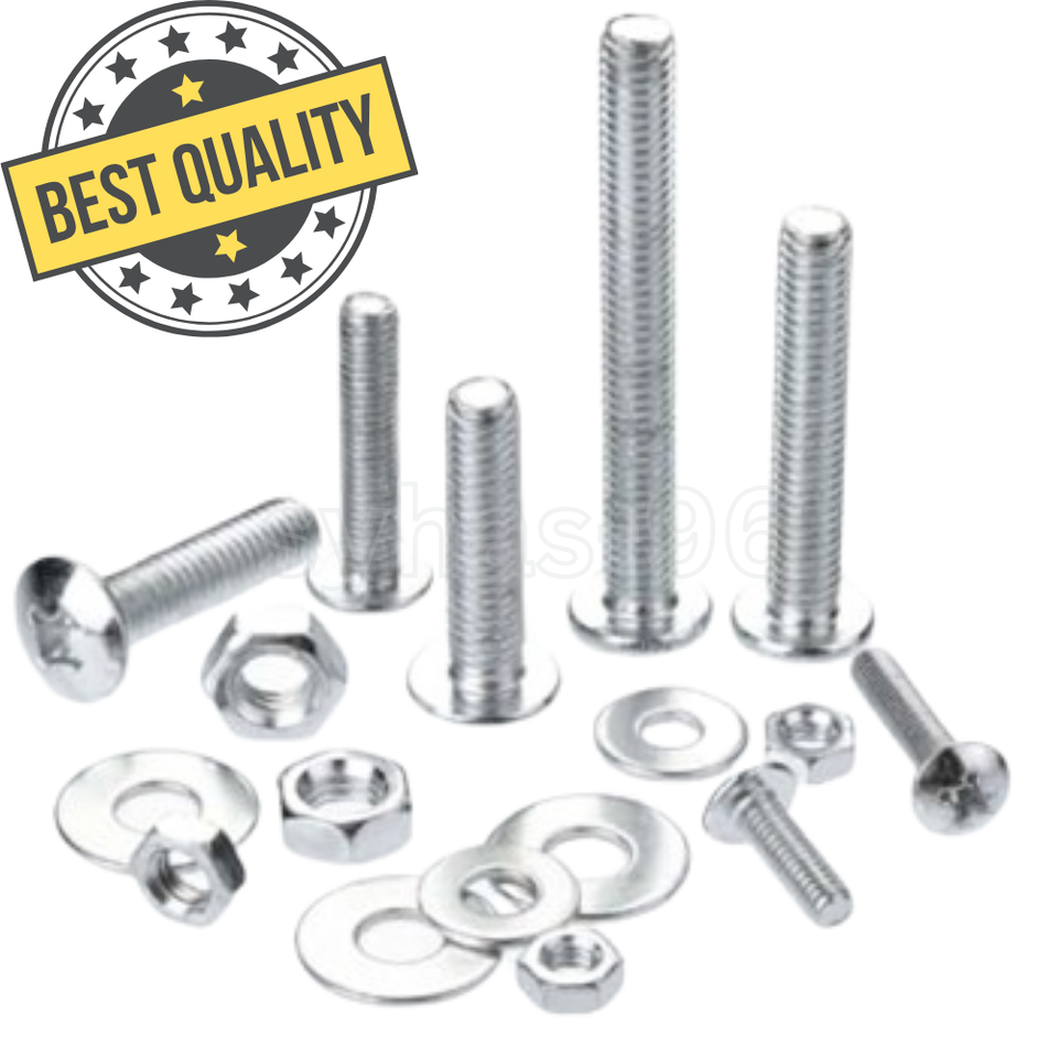 Assortment Kit Hex Socket Head Cap Machine Screws Bolts and Nuts and ...
