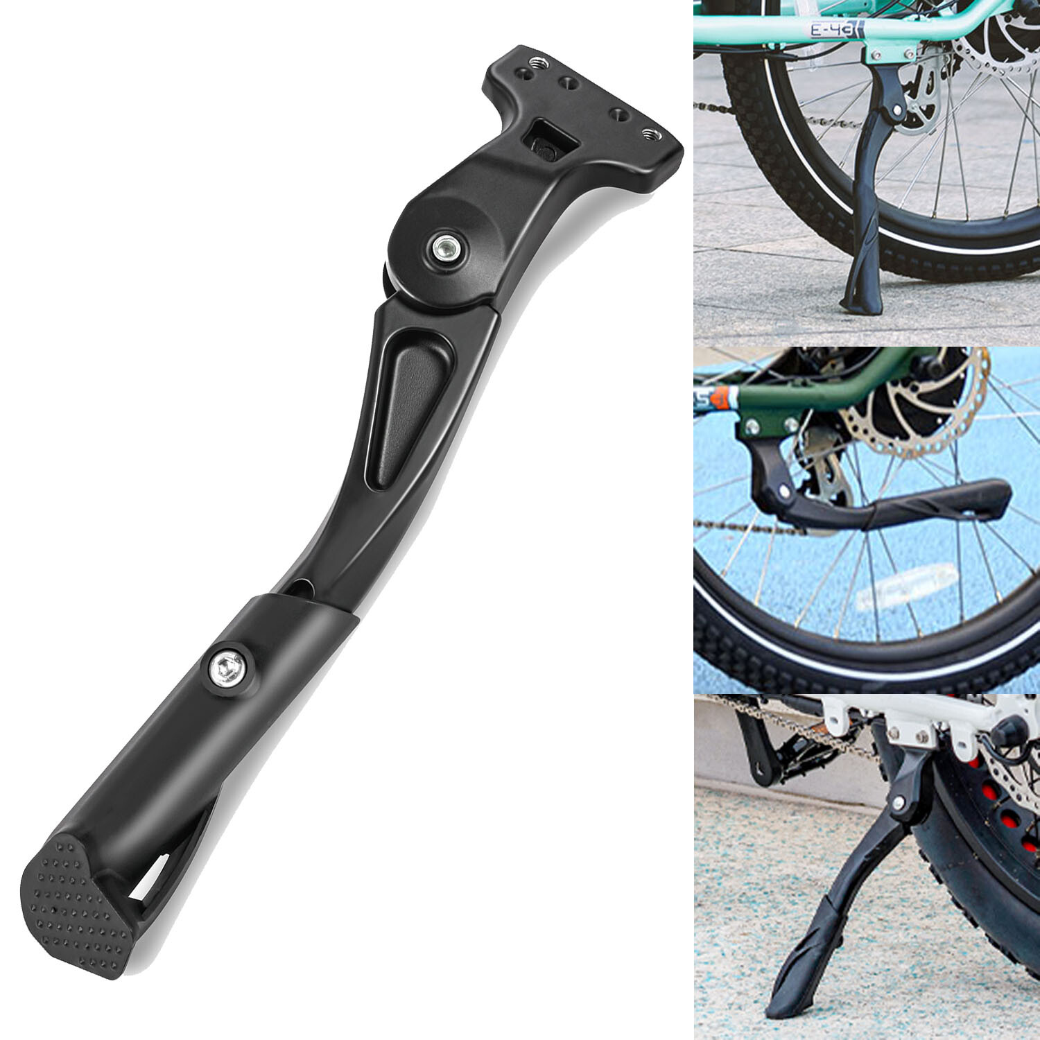 Adjustable Bike Kickstand Rear Side Bicycle Stand for Addmotor E43/E53 ...
