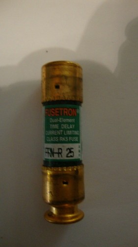 BUSSMAN FUSETRON FRN-R-25 250V DUAL ELEMENT, TIME DELAY | eBay