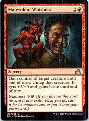 Malevolent Whispers Magic The Gathering Shadows Over Innistrad Light ...