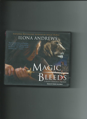 Magic Bleeds By Ilona Andrews VGC Kate Daniels Read By Renee Raudman | eBay