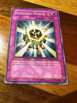 Reckoned Power RGBT-EN073 Unlimited Edition Common PL + BONUS | eBay