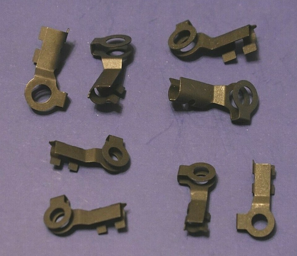 8 THROTTLE ROD CARB LINKAGE CLIPS 3/16" & 1/4" FIT FORD 1950's & UP ...