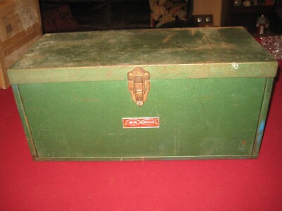 Vintage S-K Wayne 2 Drawer Machinist ToolBox / Chest - SK Wayne Steel ...
