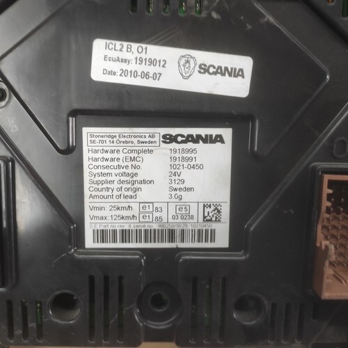 Dash cluster instrument Tacho Panel ICL2 B 2052208 1919012 2020194 ...