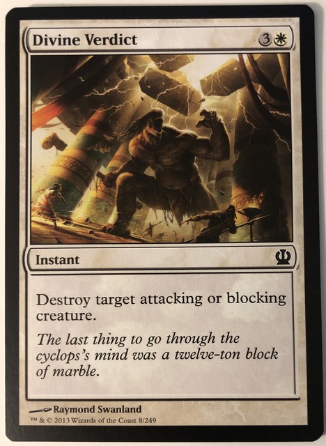 MTG Divine Verdict Theros 8/249 Regular Common for sale online | eBay