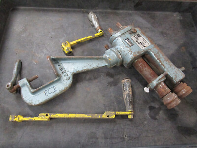 Used Pexto Sheet Metal Hand Crank Powered Flanger Machine Crimper 622LR ...