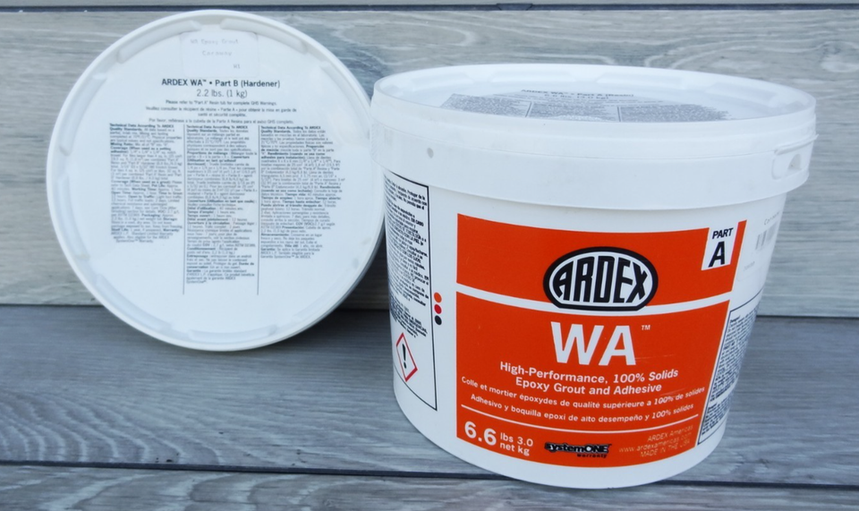 ARDEX WA EPOXY GROUT & ADHESIVE 38699 CARAWAY 39 PART A & B for All ...