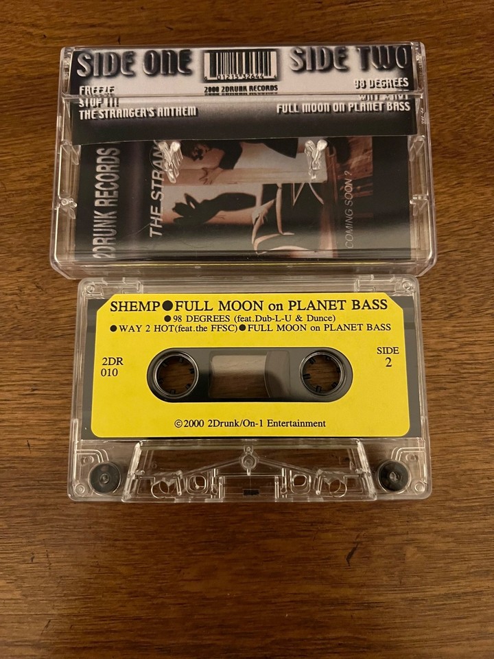 Shemp Full Moon On Planet Bass 2000 2 Drunk Records Dunce Rap Rare ...