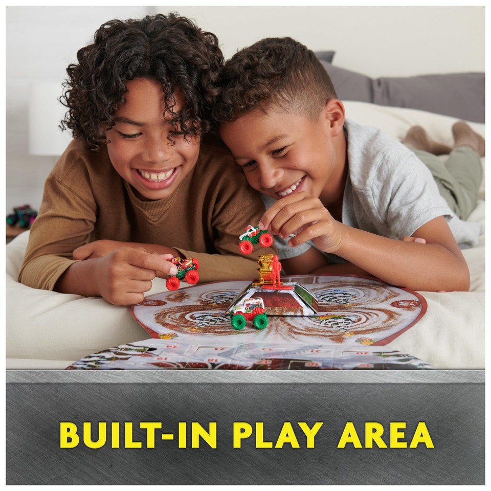 Monster Jam Mini Holiday Advent Calendar, 24 Days of Mini Monster ...