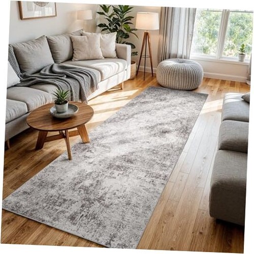 3x7 Runner Rug for Hallway Kitchen:Abstract Non Slip Washable Floor Mat ...