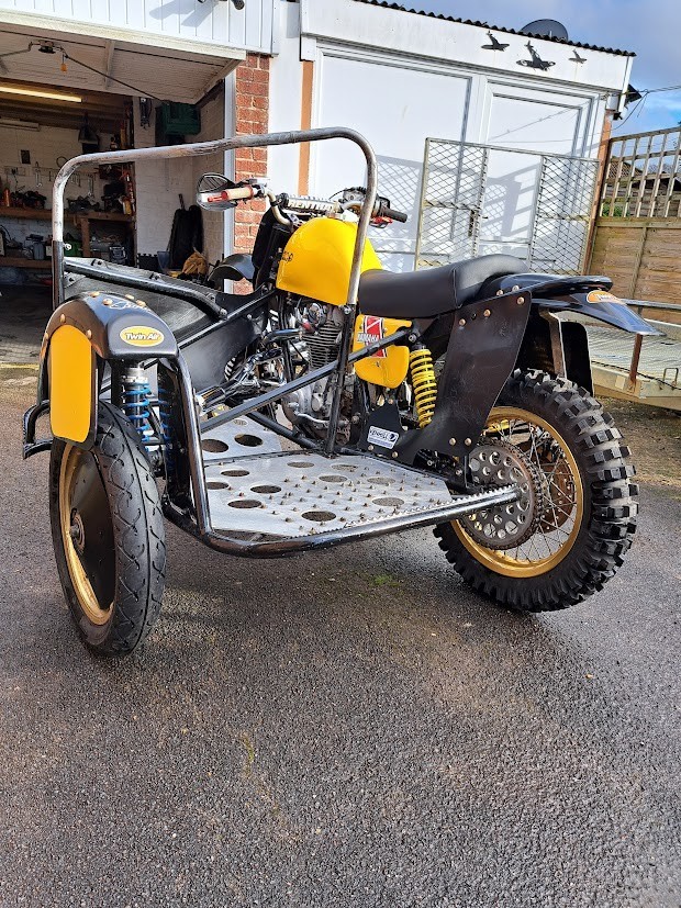 NOW SOLD Yamaha Wasp Twinshock Sidecar Motorcross Outfit | eBay UK