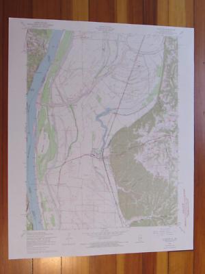 Valmeyer Illinois 1969 Original Vintage USGS Topo Map | eBay