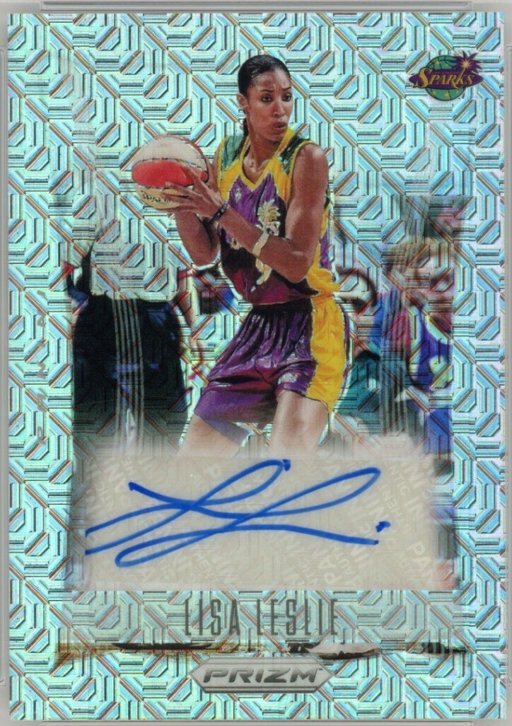 2024 Panini Prizm WNBA - Throwback Signatures Lisa Leslie #TB-LL Mojo ...