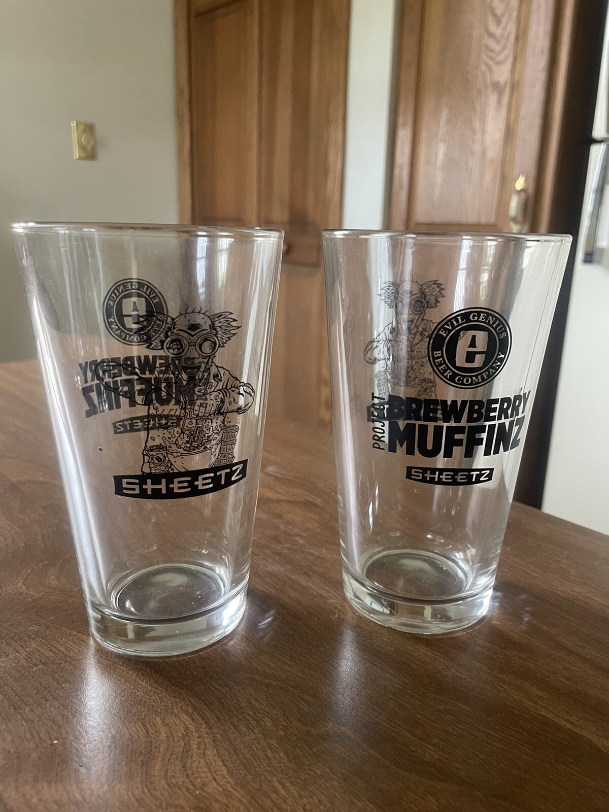 Sheetz Project Brewberry Muffinz Beer Glass | eBay
