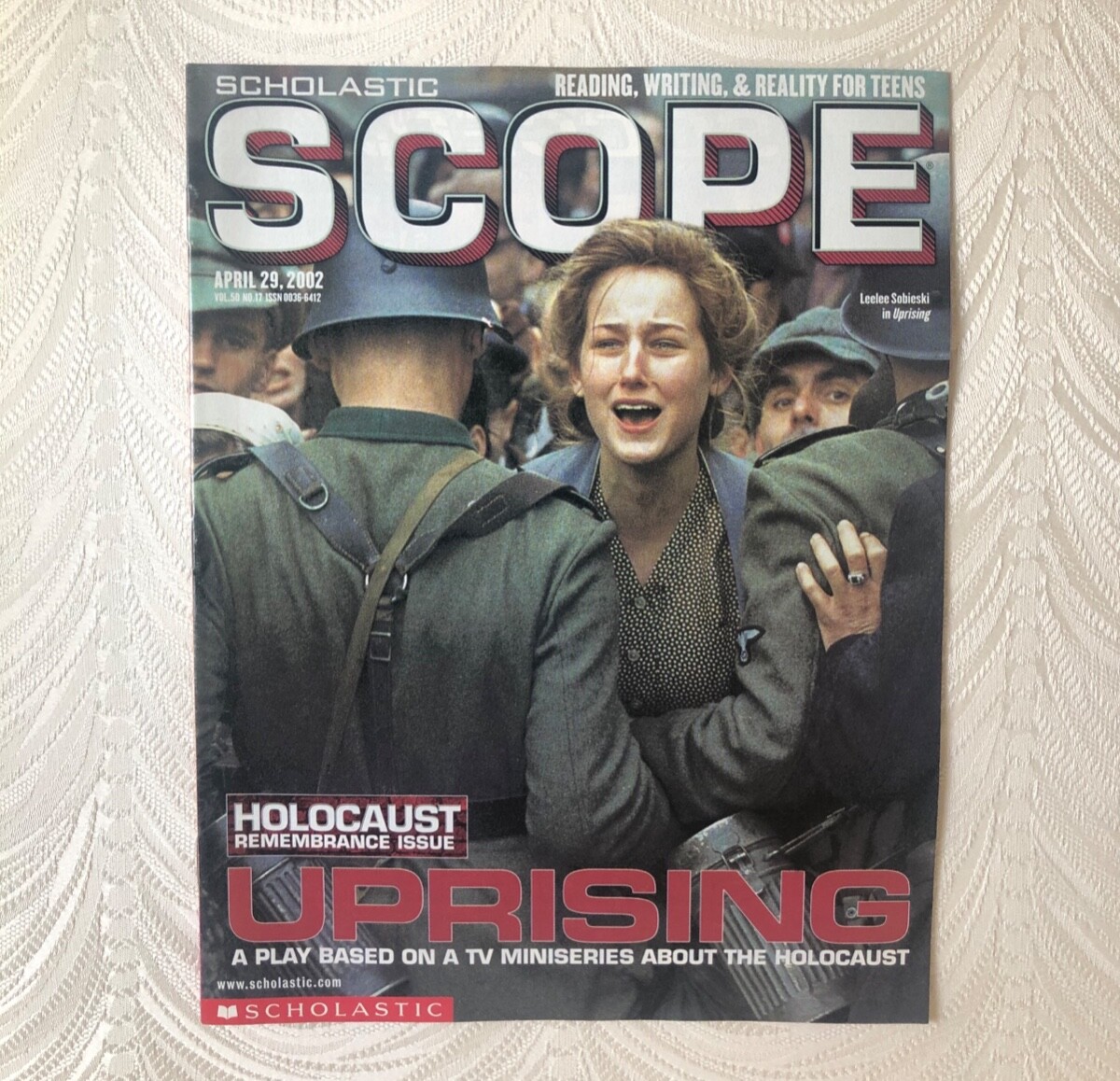 Scholastic SCOPE | Apr. 29, 2002 | Holocaust Remembrance Issue ...