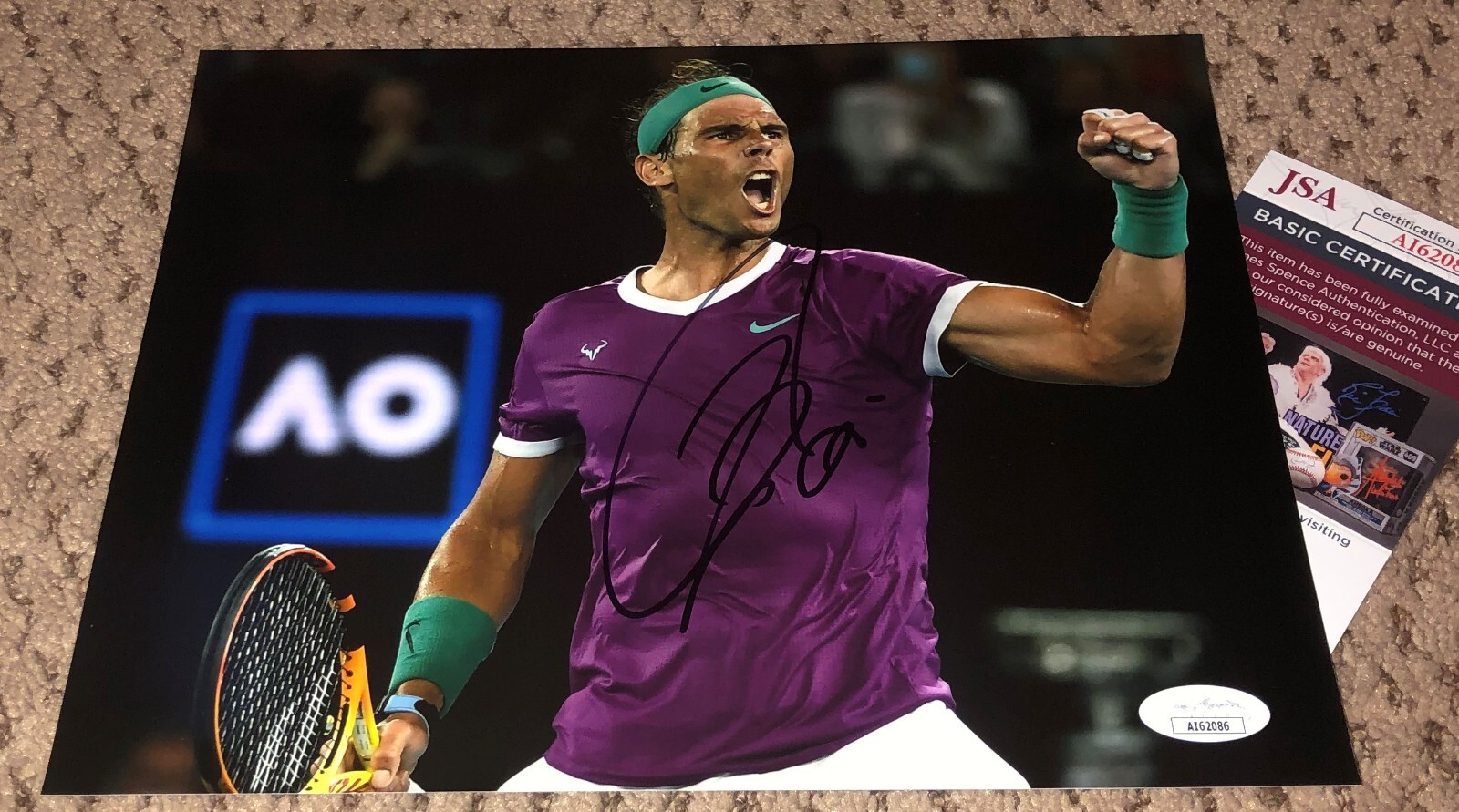 Rafael Nadal Autographed Memorabilia | Signed Photo, Jersey ...