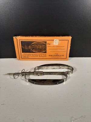 Vintage Parisian Hooked Rug Shuttle Needle w Box Sears Roebuck | eBay