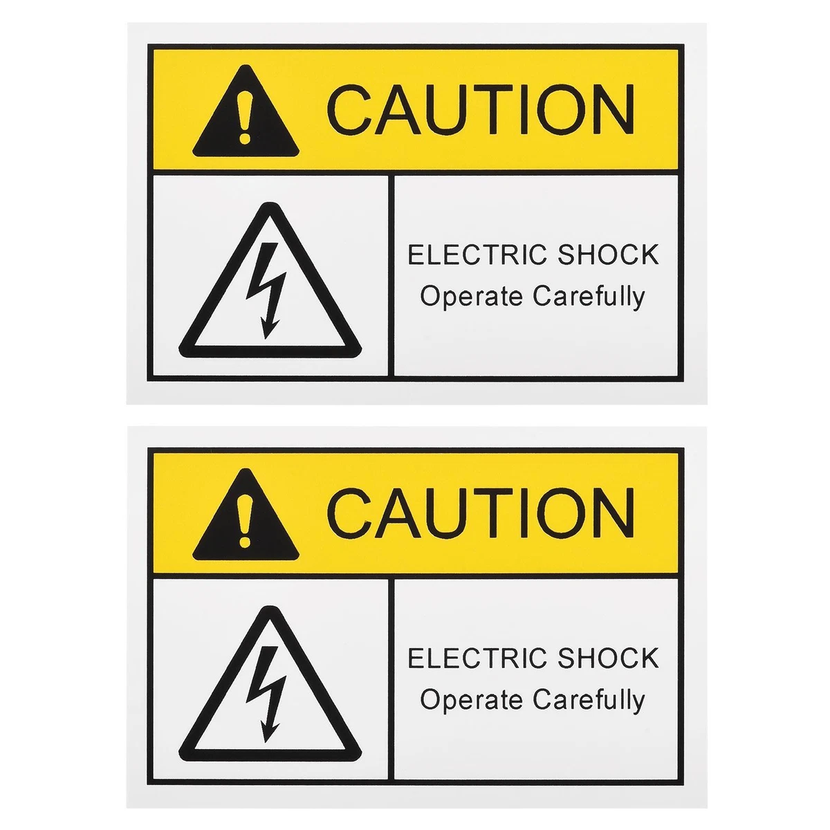 Warning Shock Hazard