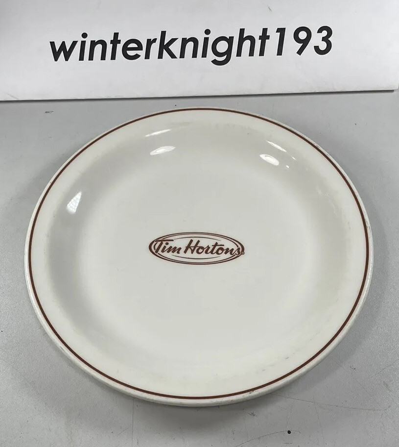 Tim Hortons 8” Saucer Plate Dish Steelite | eBay