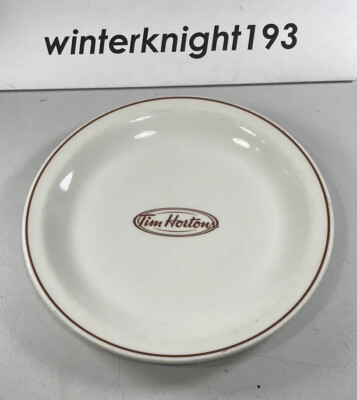 Tim Hortons 8” Saucer Plate Dish Steelite | eBay