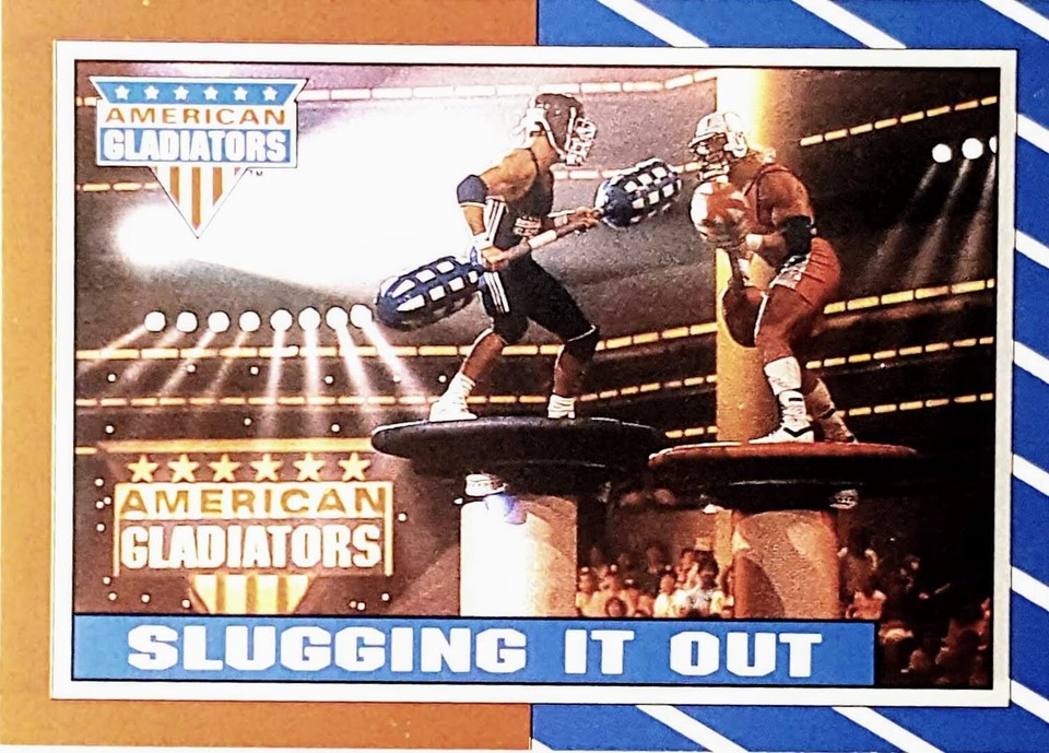 American Gladiators Trading Card TV Show TOPPS 1991 PICK YOUR CARD M | eBay