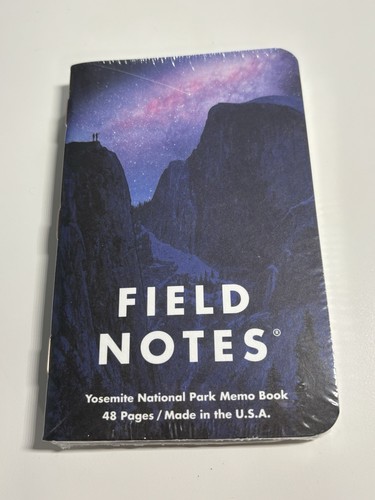 Field Notes Pocket Notebooks National Parks SeriesA Yosemite Arcadia ...