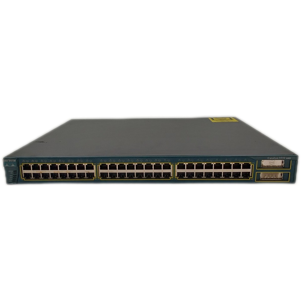 Cisco Catalyst 3550 WS-C3550-48-SMI 48-Port Fast Ethernet L3 Managed ...