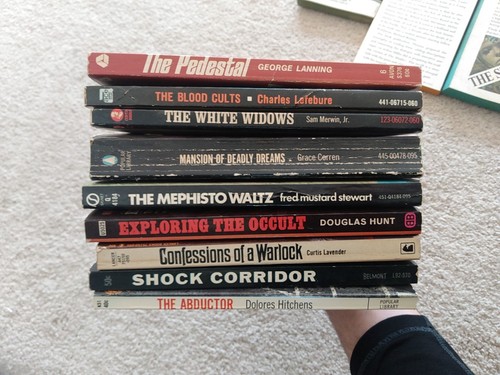 70s Horror Paperback Book Lot 14 - Vintage Collectible | eBay