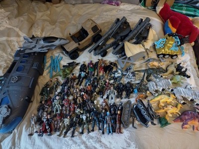 1:18 3.75" Action Figure Military Lot Vehicles CORPS DC Dinosaurs ...