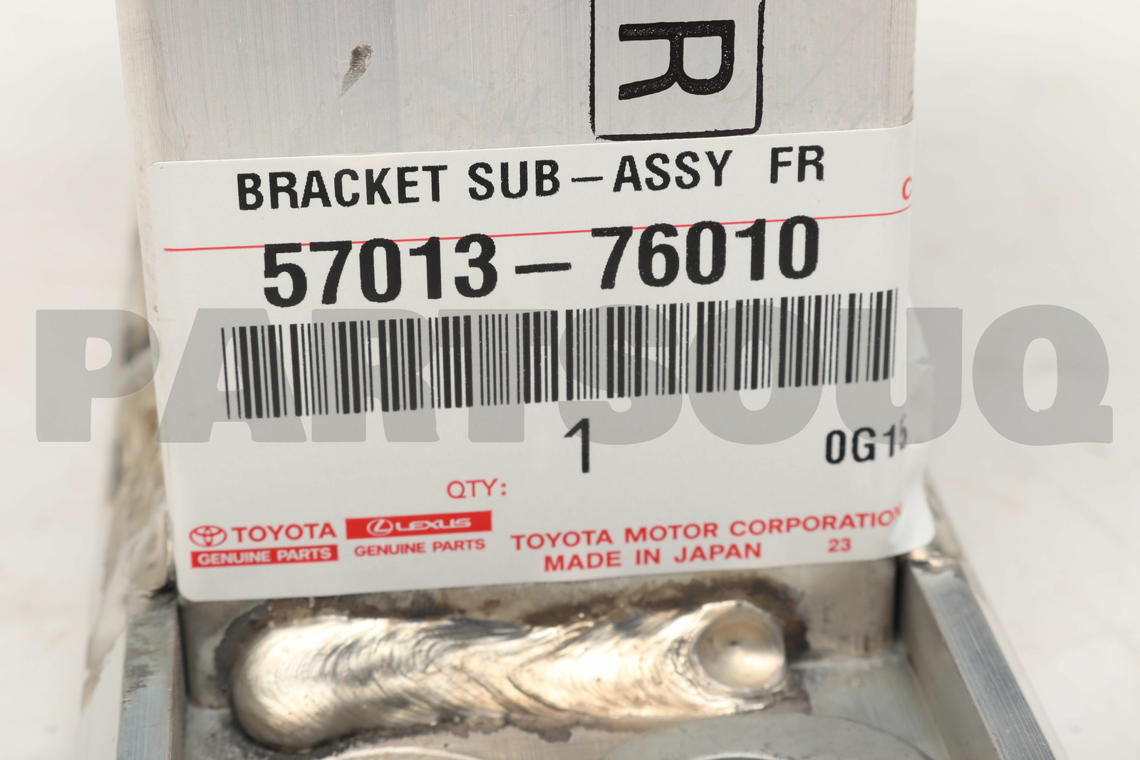 5701376010 Genuine Toyota Bracket Sub-assy Front Side Member RH 57013 ...