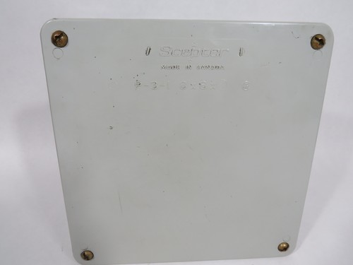 Scepter P-3-1 PVC Junction Box w/Hardware 8x8x7" Shelf Wear/Dirt NOP | eBay