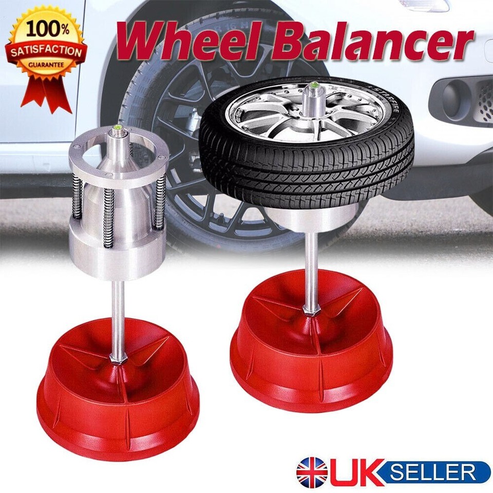Wheel Balancer Portable Tyre Hubs Car Truck Rim Tire Tool Kit Bubble ...
