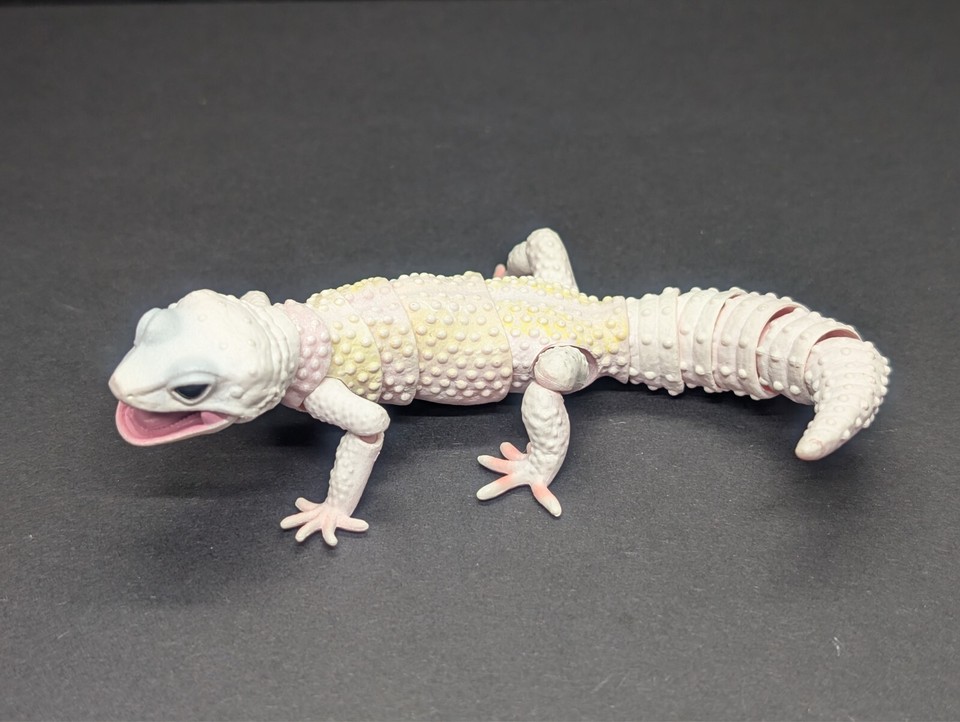 Bandai Gashapon Leopard Gecko 6.3in Realistic Figure Free Shipping from ...